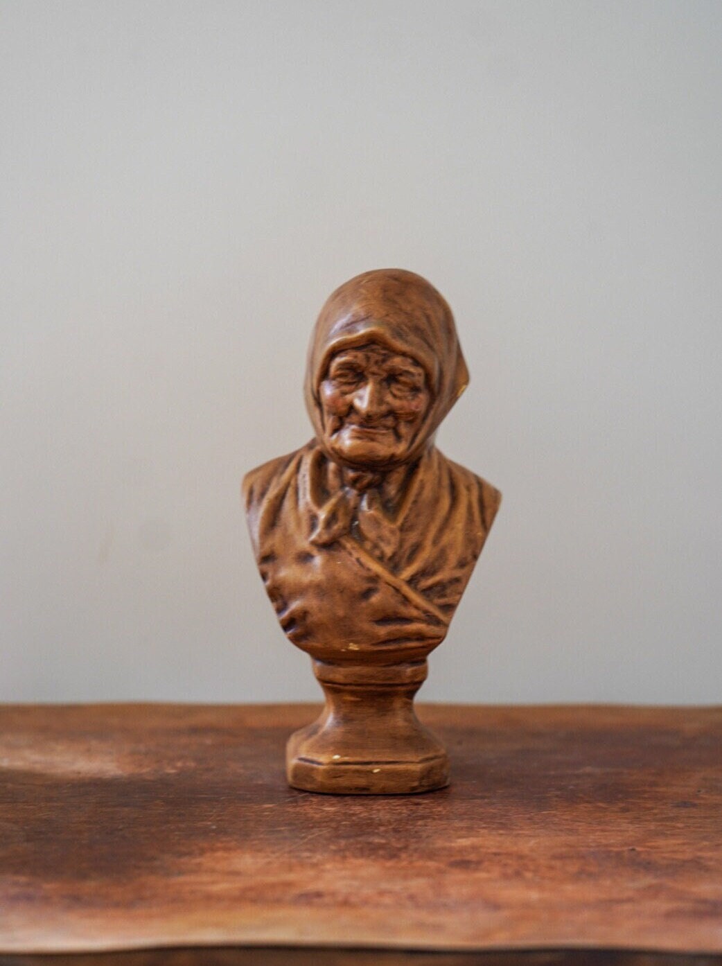 Vintage Old Lady Bust - Etsy