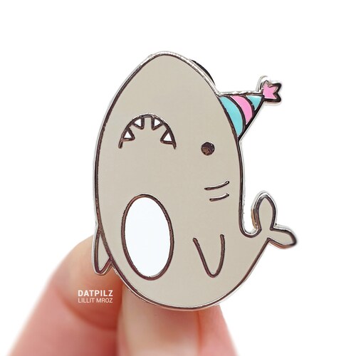 Shark Squad Hard Enamel Pin Shark Lover Enamel Pin Shark - Etsy