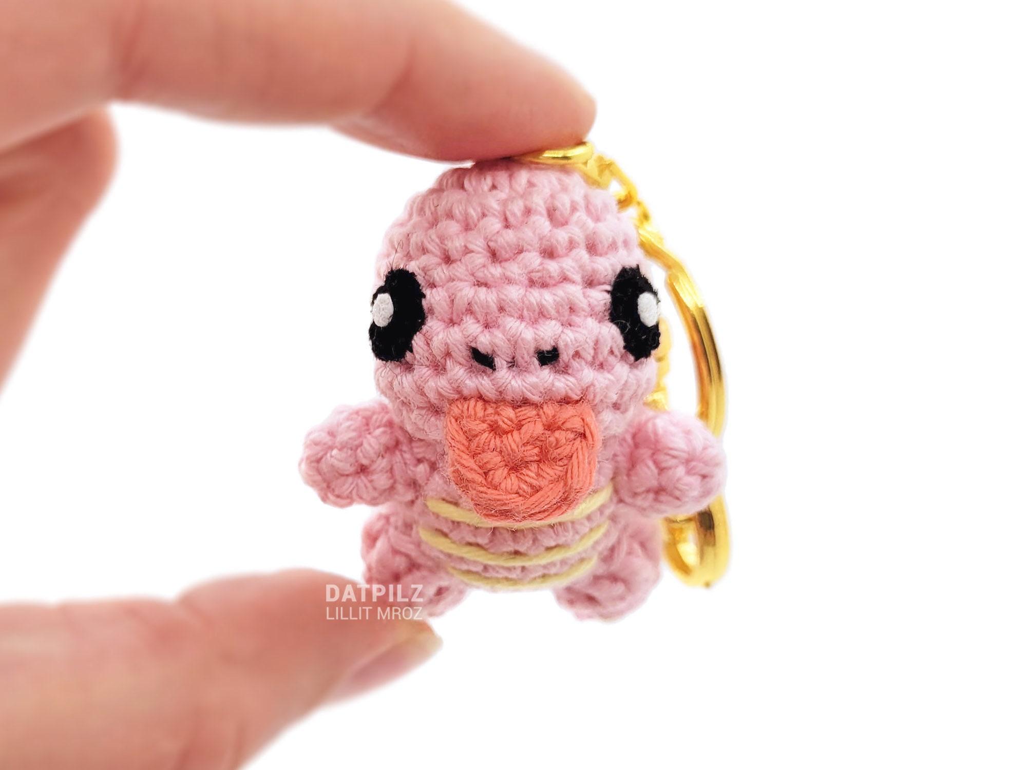 Crochet Pattern Amigurumi Mini Pocket Monster Slurp - Etsy