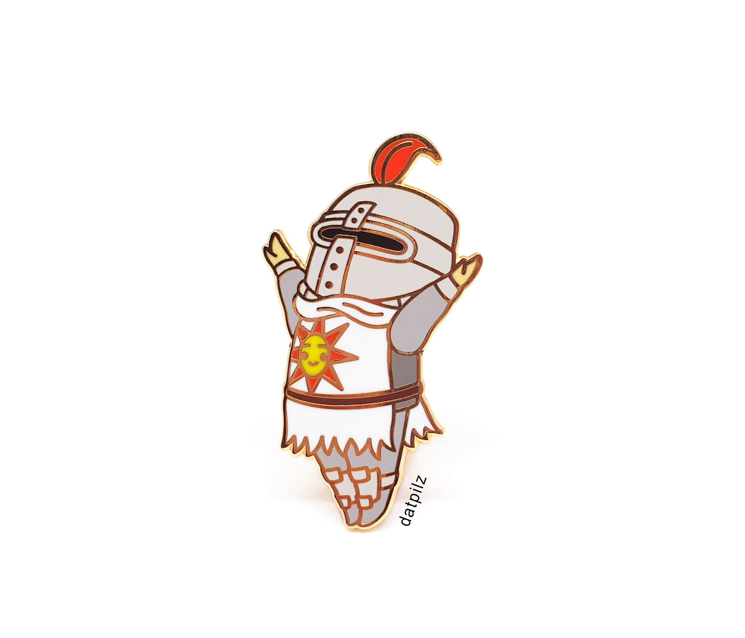 Knight of the Sun Hard Enamel Pin | Etsy