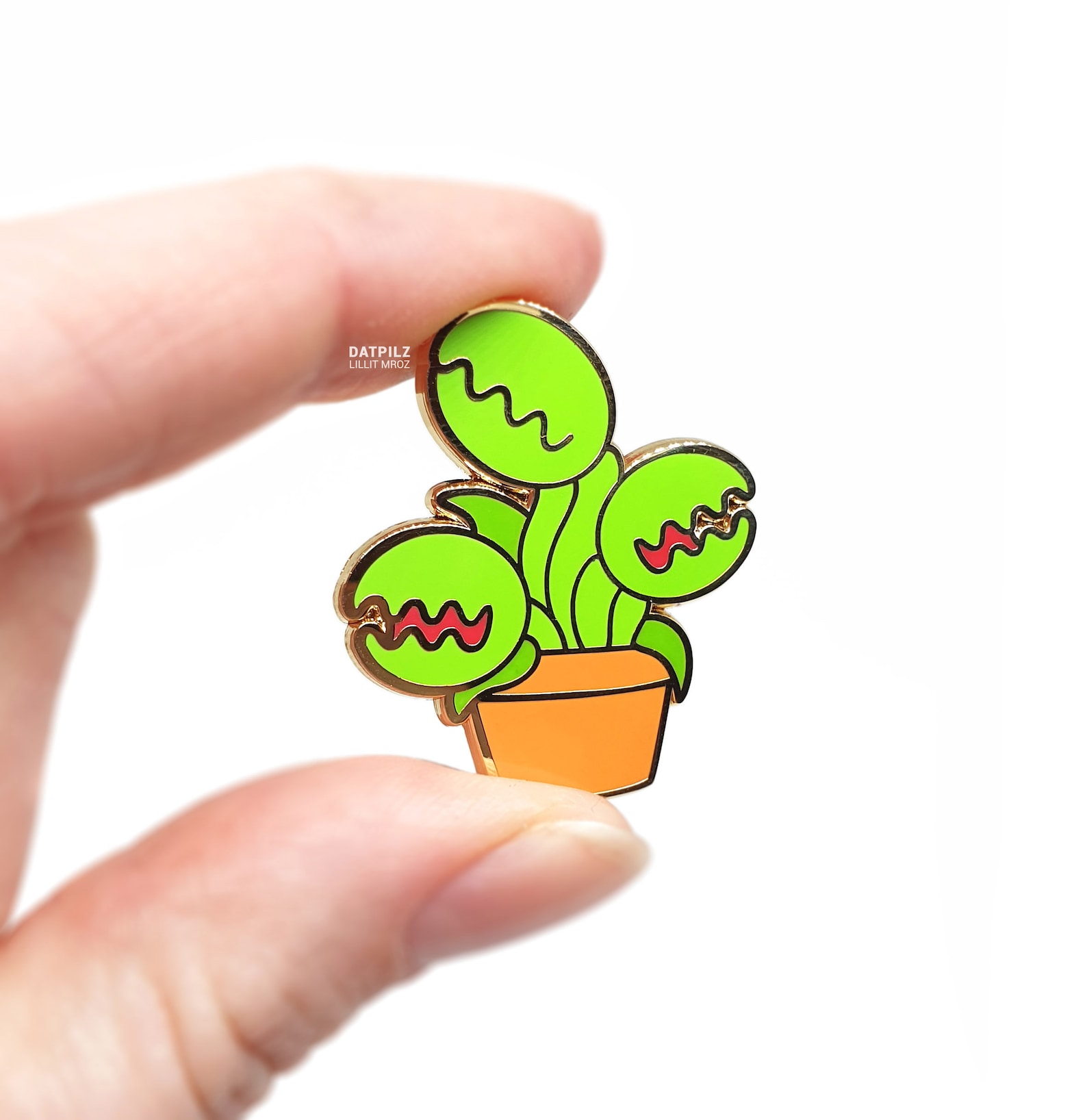 Venus Flytrap - Hard Enamel Pin - Etsy