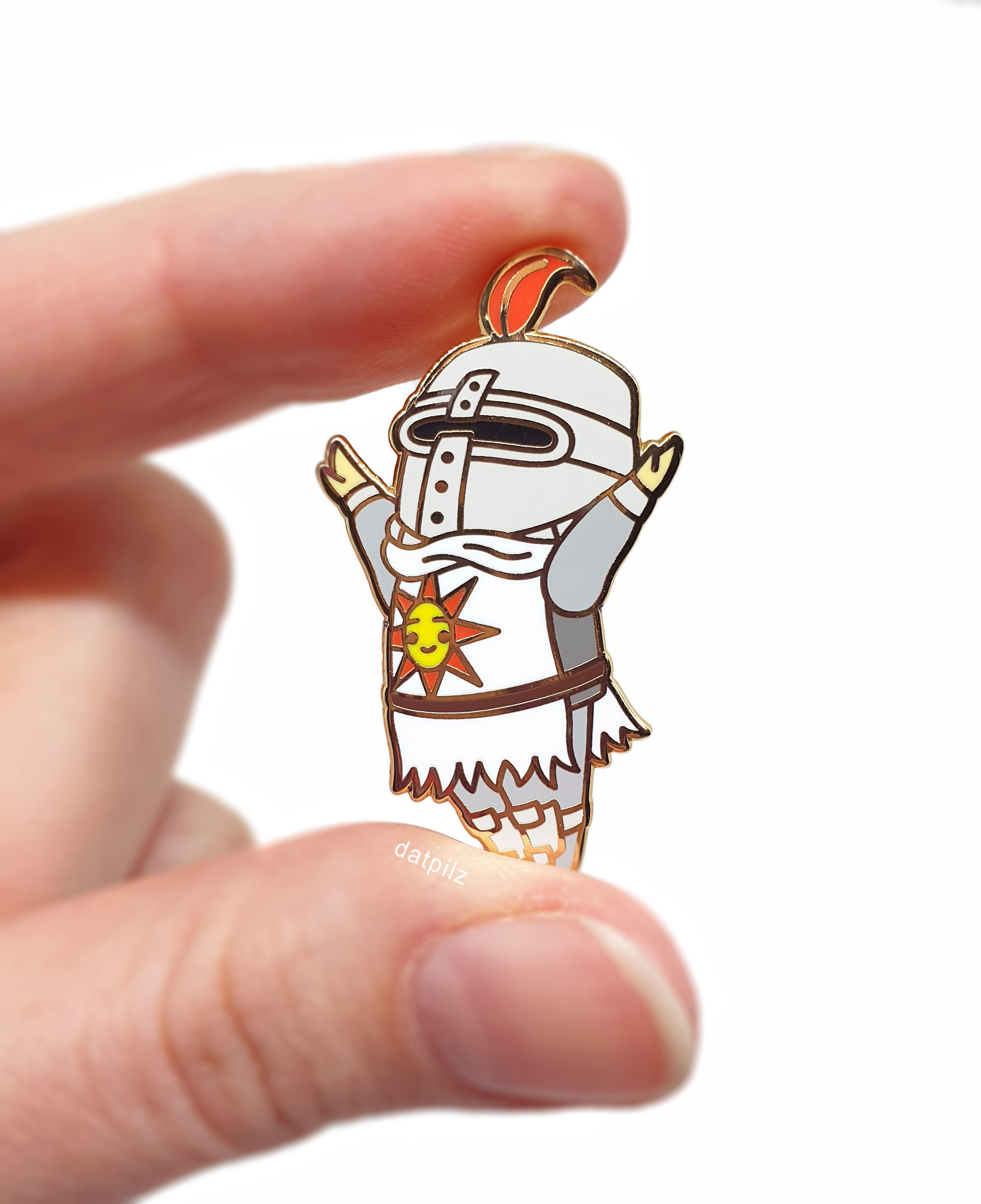 Knight of the Sun Hard Enamel Pin | Etsy