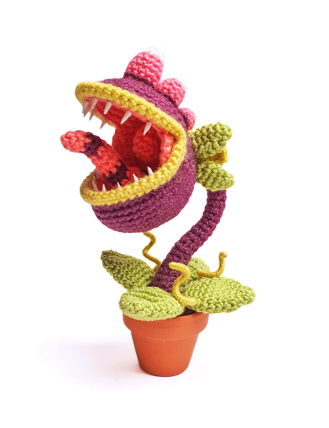 Häkelanleitung Schnapper Plants vs. Zombies Amigurumi | Etsy