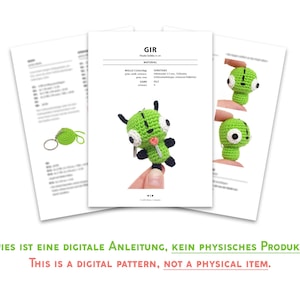 Crochet Pattern PDF - Gir - Amigurumi - Etsy