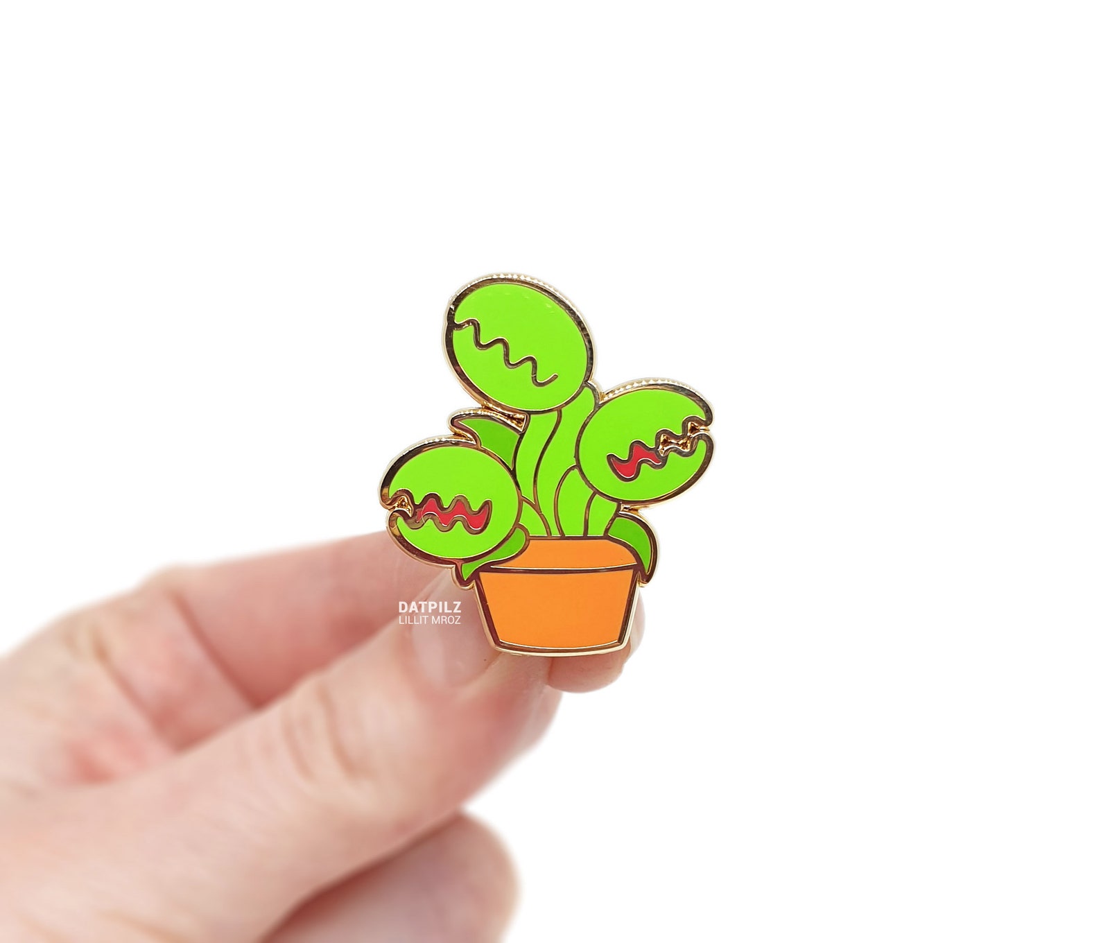 Venus Flytrap - Hard Enamel Pin - Etsy