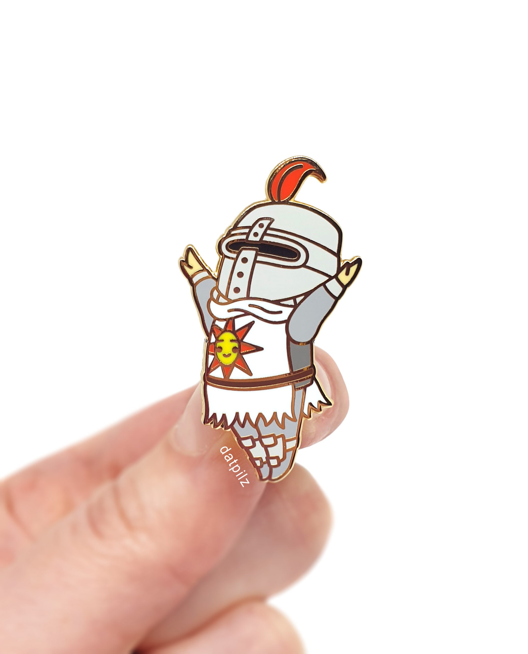 Knight of the Sun Hard Enamel Pin | Etsy