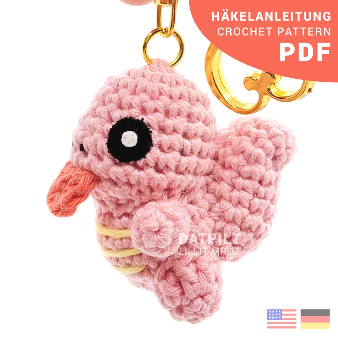 Crochet Pattern PDF - Amigurumi - Mini Pocket Monster - Slurp - Etsy