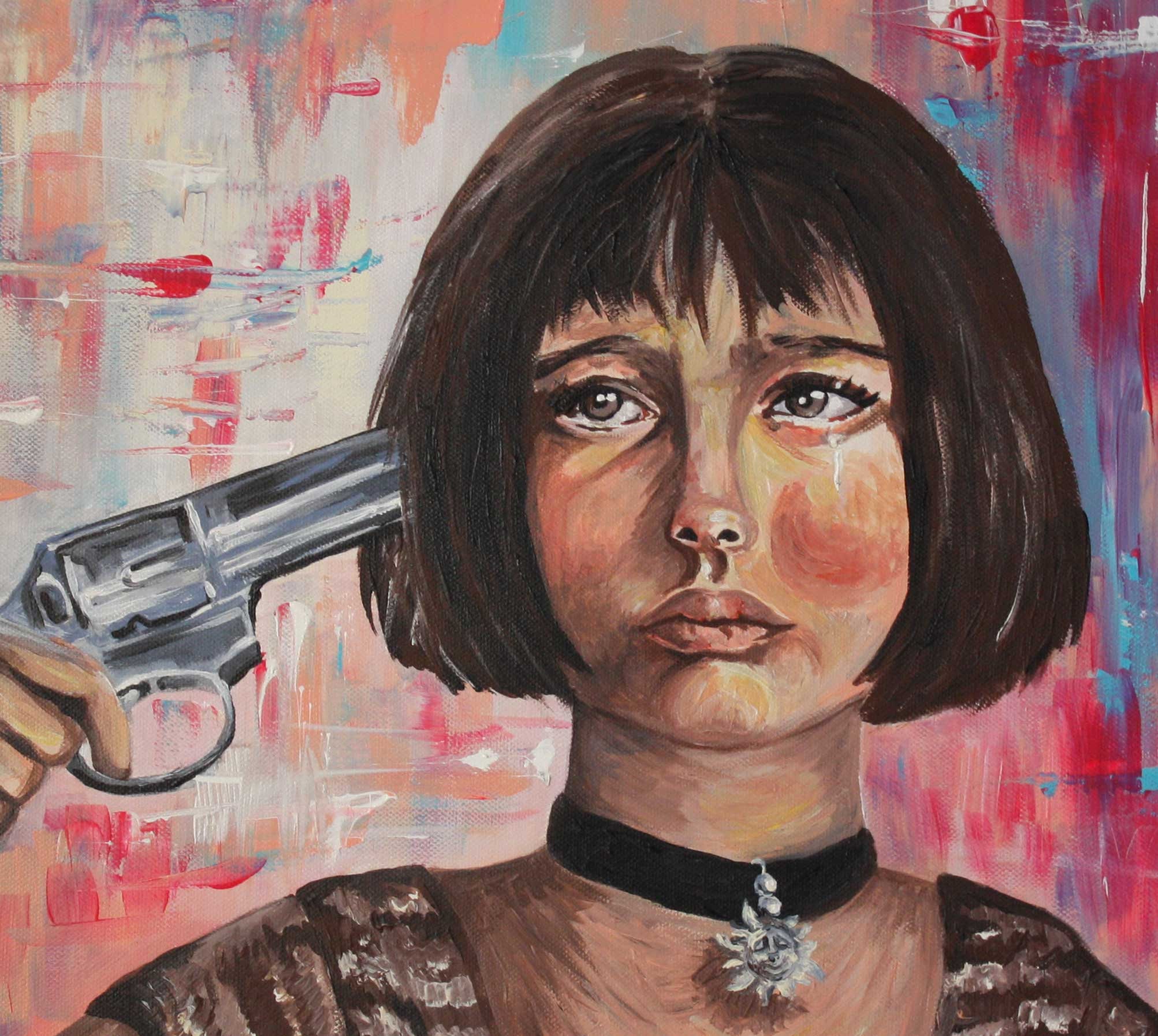 Mathilda. Leon: the Professional Original Portrait Painting - Etsy