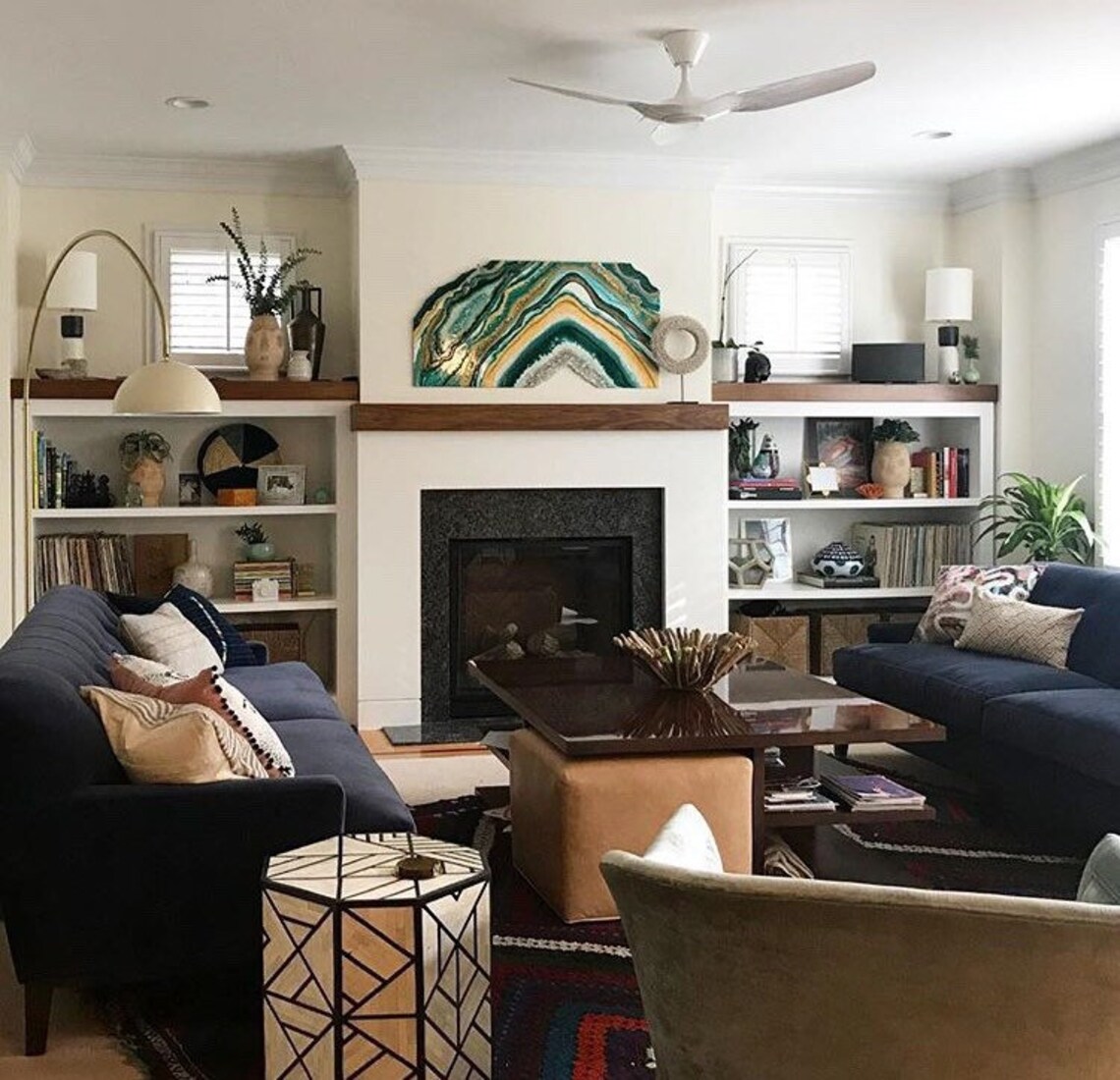 Custom Geode Mural - Etsy