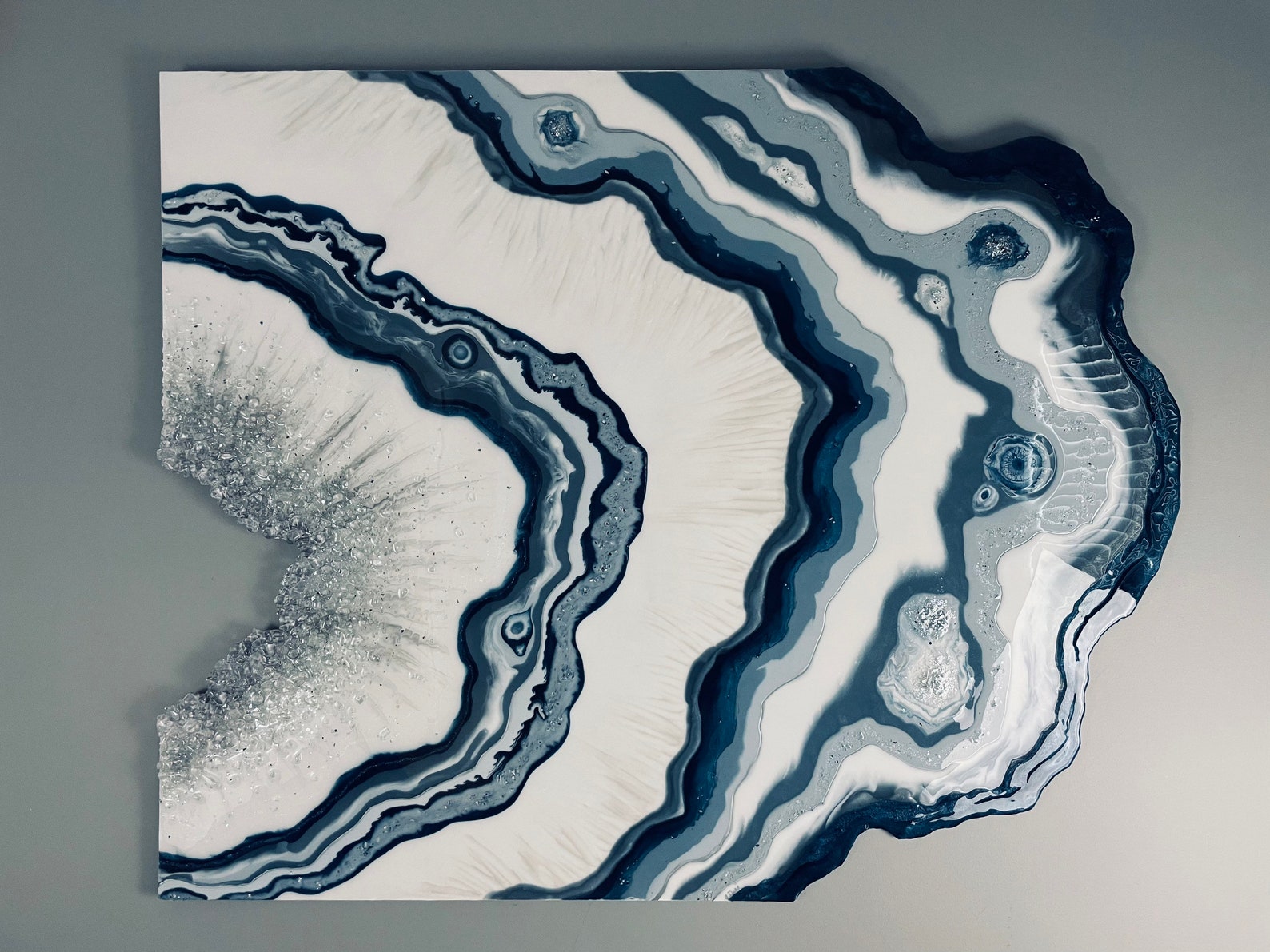 Geode Wall Art - Etsy