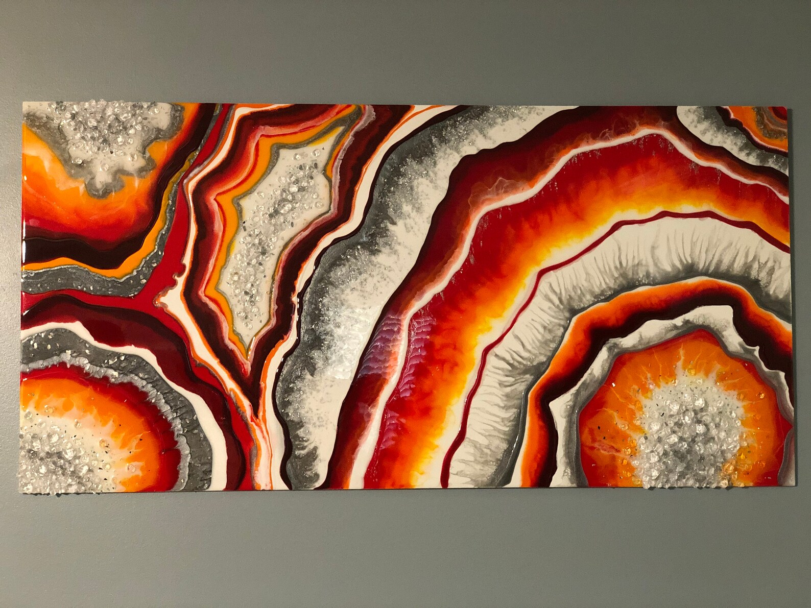 Custom Geode Mural - Etsy