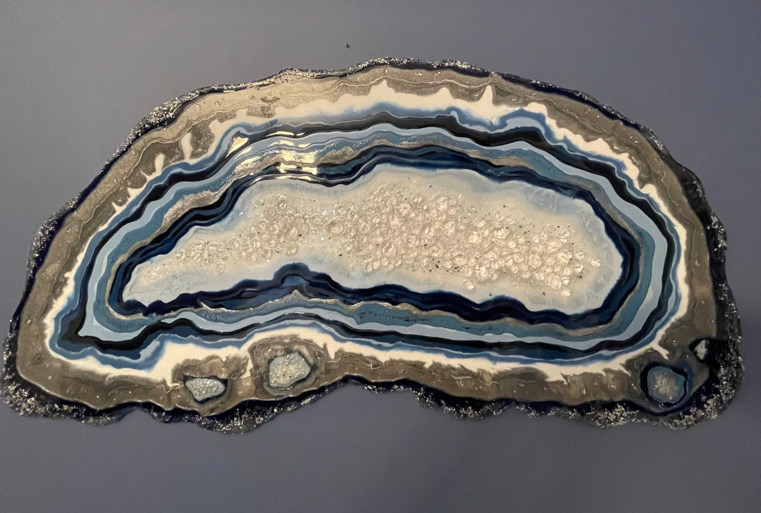 Custom Geode Wall Art - Etsy