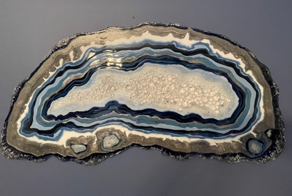 Custom Geode Wall Art - Etsy