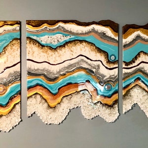 Custom Geode Mural - Etsy