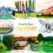 The Masters Tournament Golf Course Map, Watercolor, Giclee Print - Etsy