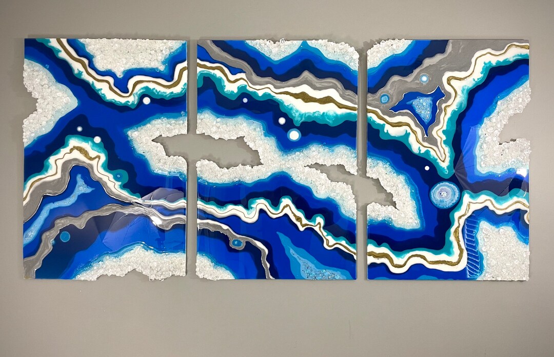 Geode Wall Art - Etsy