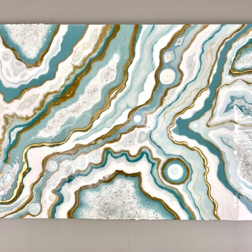 Custom Geode Wall Art - Etsy