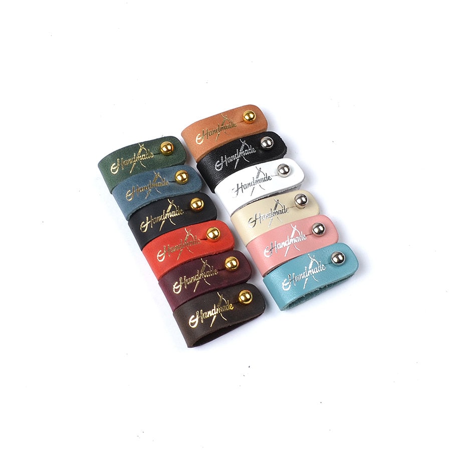 Handmade Tags Knitting Tags Crochet Labels Leather Tags - Etsy