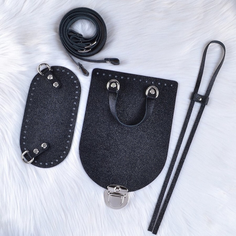 Leather Kit for Knitting and Crochet Backpack Diy Full | Etsy