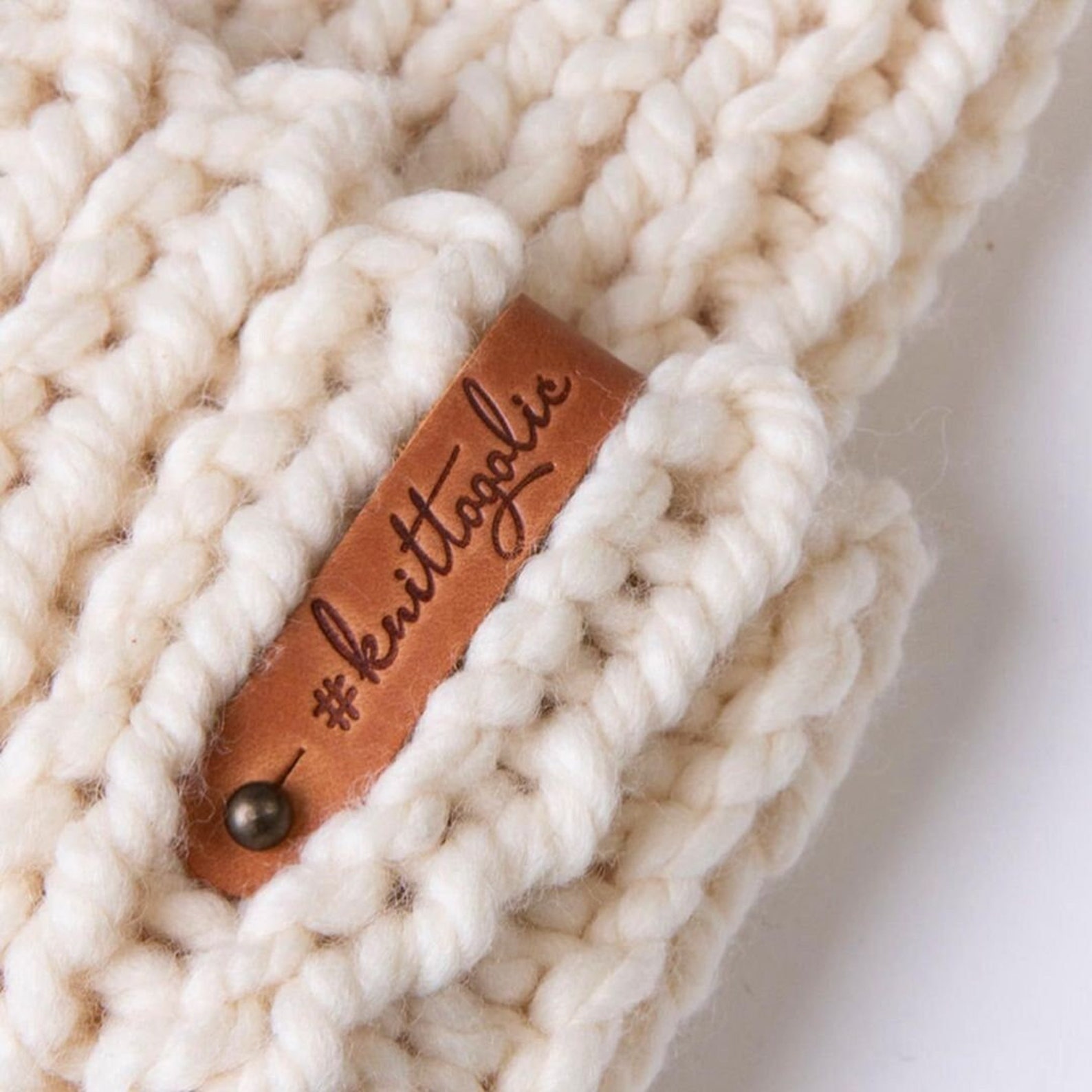 Leather Custom Tags With Your Logo Personalized Tags for - Etsy