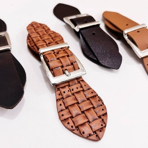 Leather Buckle for Making Bags and Backpacks, Leather Clasp for Crochet ...