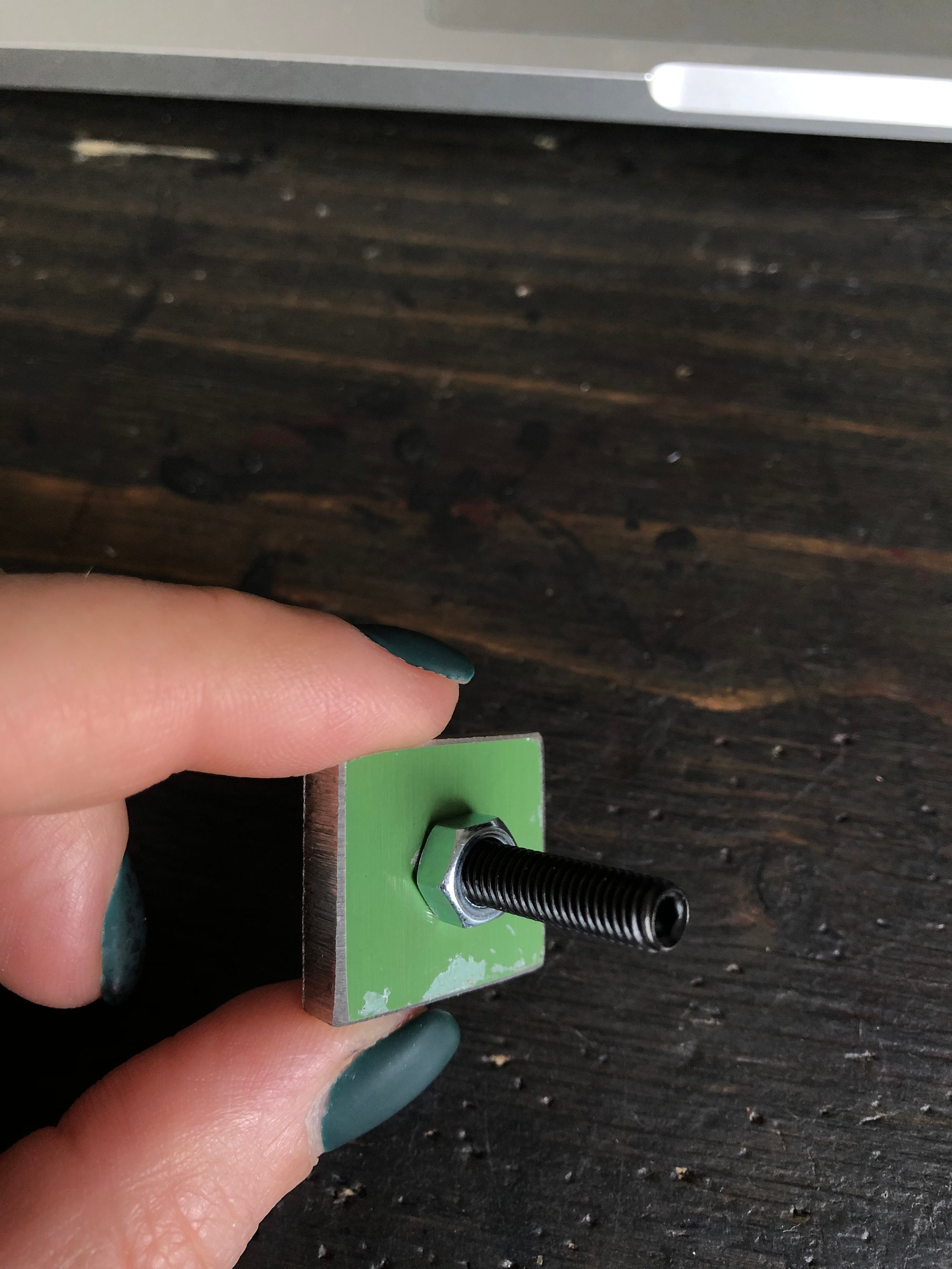 Personalized Custom Leather Stamp With Screw, Tool Stamp With Your Logo ...
