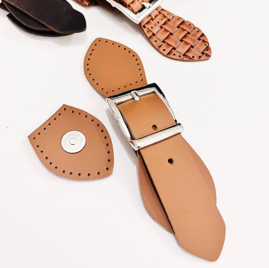 Leather Buckle for Making Bags and Backpacks, Leather Clasp for Crochet ...