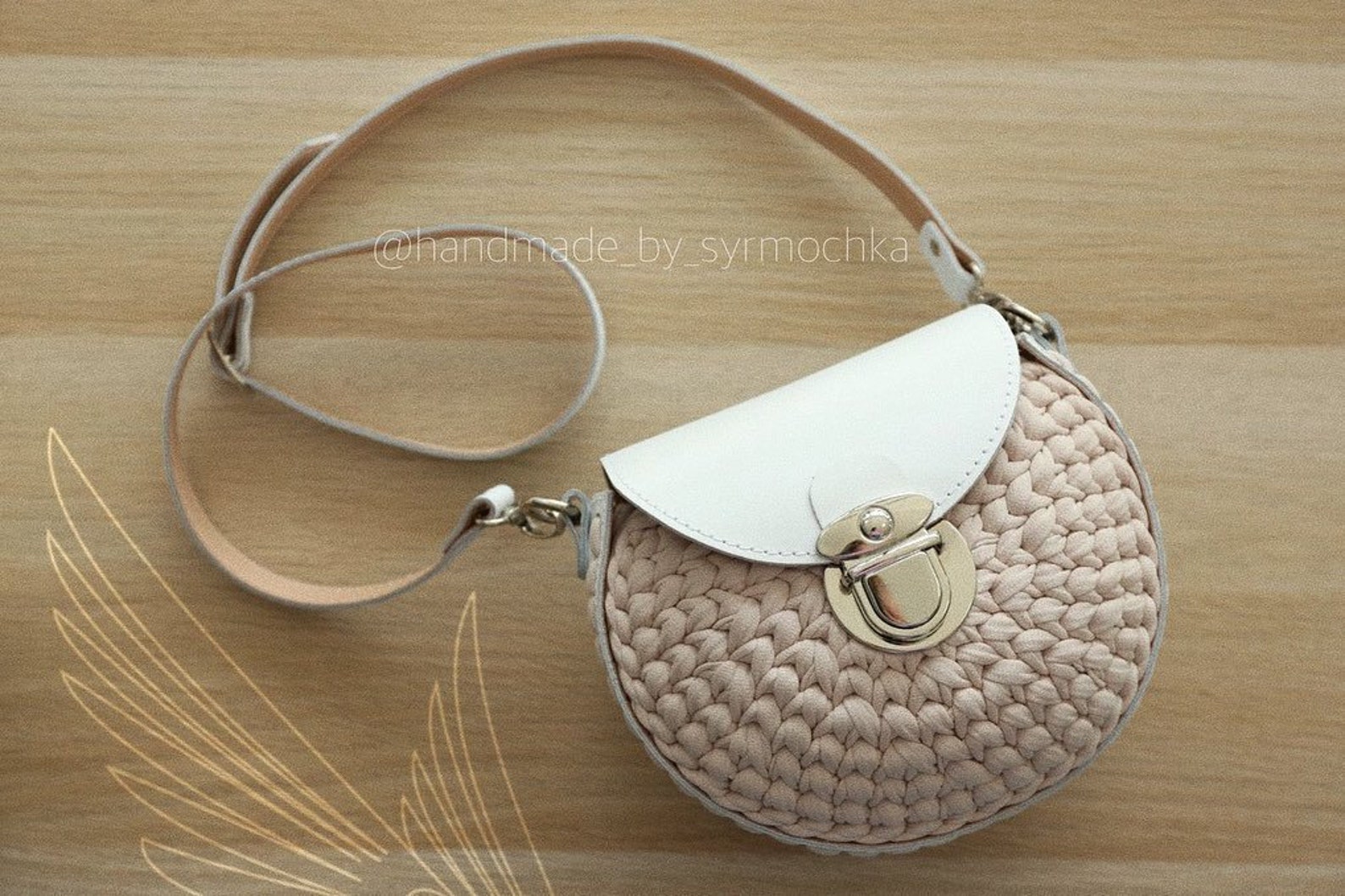 Leather Kit for Circle Bag Cording Cord Bag Yarn Bag How - Etsy
