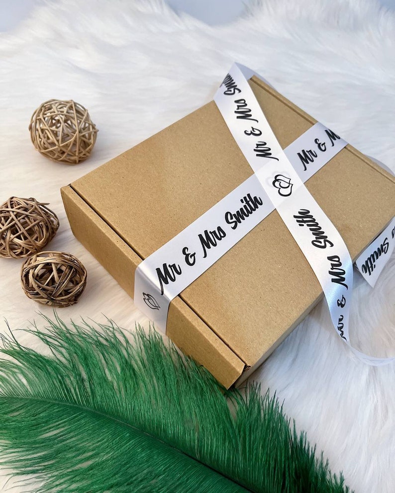 Custom Ribbon With Your Logo Personalized Fabric Ribbon Strip - Etsy