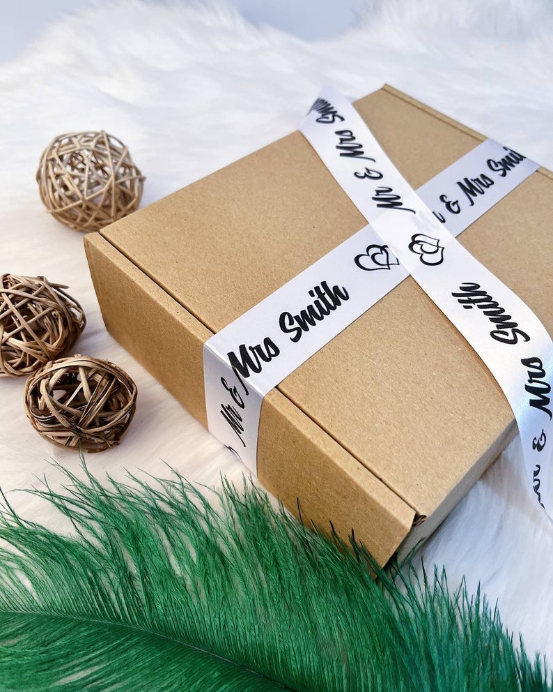 Custom Ribbon With Your Logo Personalized Fabric Ribbon Strip - Etsy