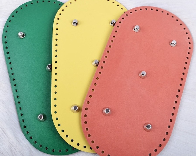 Genuine Leather Bag Loops With Screws and D-rings to Attached - Etsy