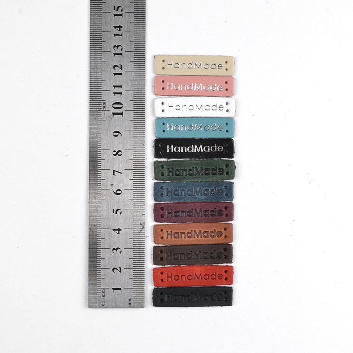 Handmade Knitting Tag Crochet Labels Leather Tags Label for - Etsy