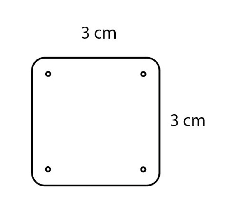 Custom Leather Sewn Labels 3x3 Cm, Custom Tags, Personalized Leather ...