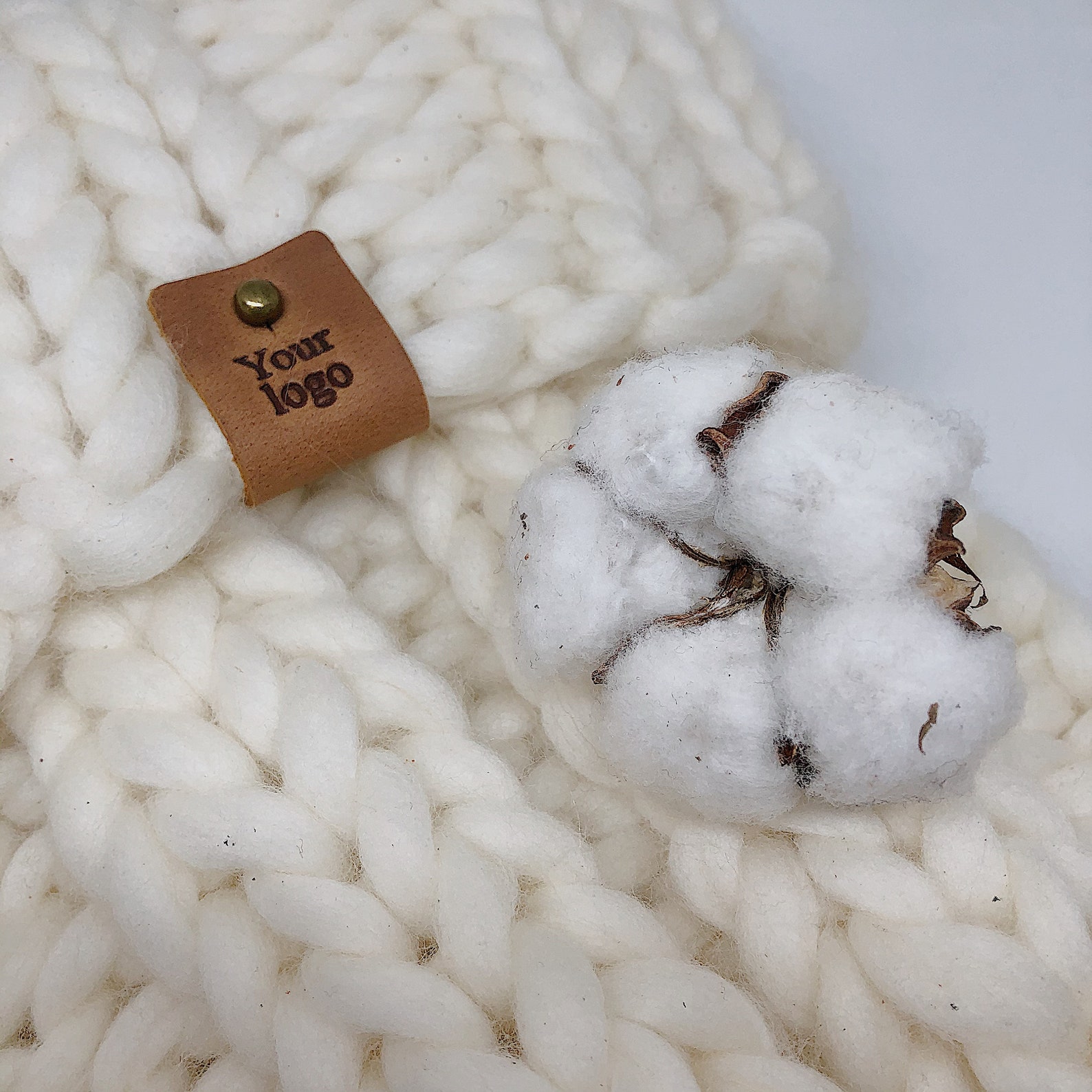 Custom Personalized Tags Rivet Beanie Tags for Crochet and | Etsy