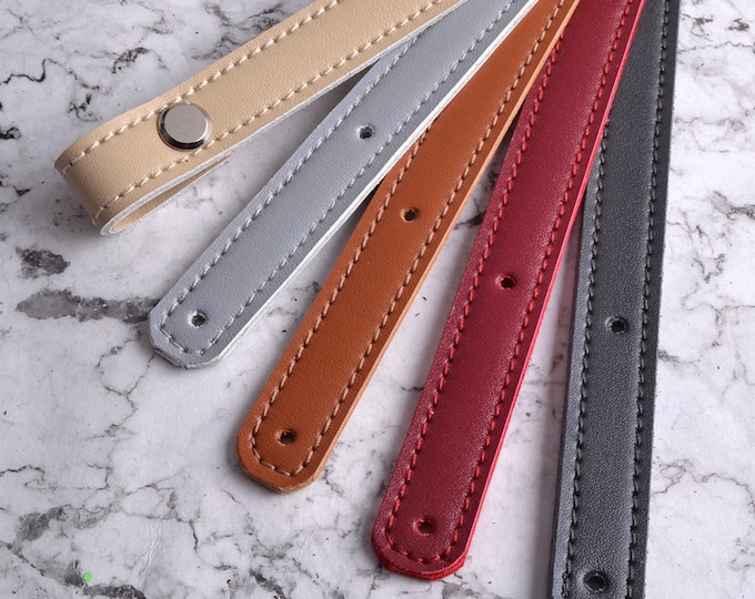 Genuine Leather Bag Loops With Screws and D-rings to Attached - Etsy