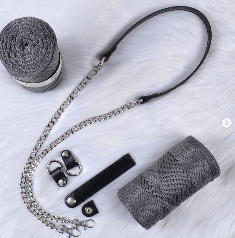 Set of Genuine Leather for Shell Bags, Tie a Bag With a Buckle, Loops ...