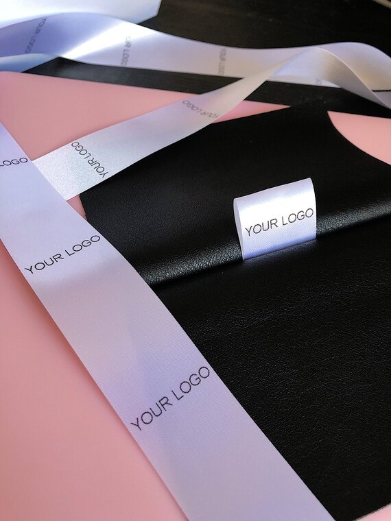 Buy Custom Ribbon With Your Logo Personalized Fabric Ribbon Strip for Gift Wedding Bouquet Ribbon 3 CM WIDE Satin Fabric Tags With Logo Online in India Etsy