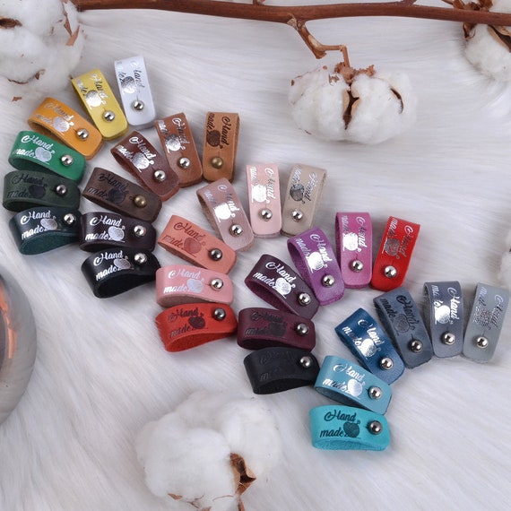 Handmade Tags Knitting Tags Crochet Labels Leather Tags - Etsy