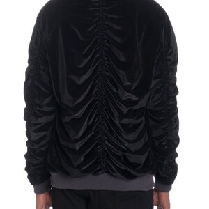 VELOUR BOMBER JACKET - Etsy