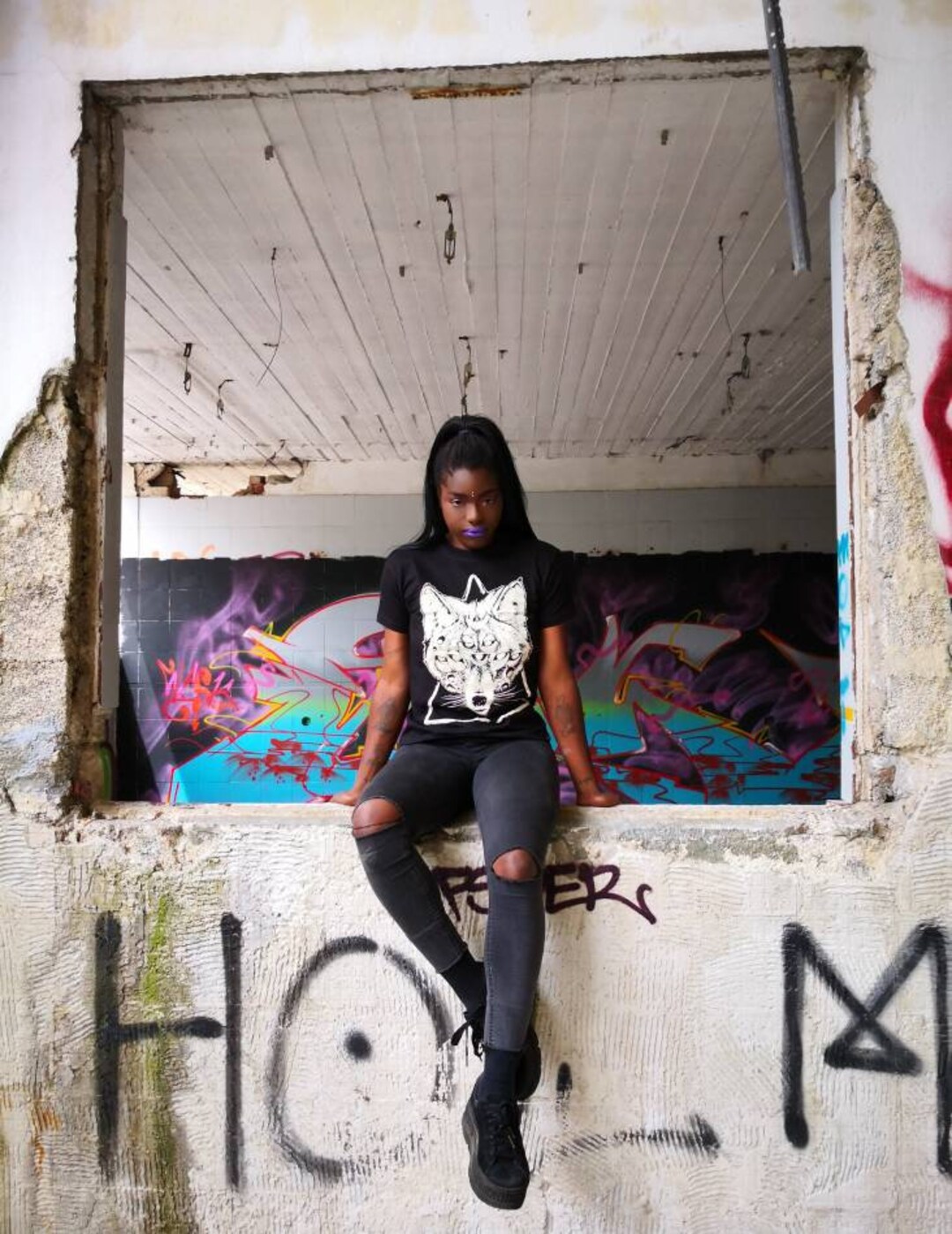 Rotten Halo Alternative Silkscreen Printed T-shirts, Hand Illustrated ...