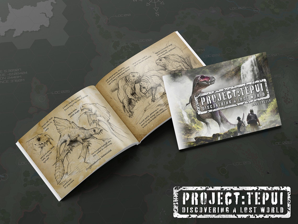 PROJECT:TEPUI Book and Map. - Etsy Australia