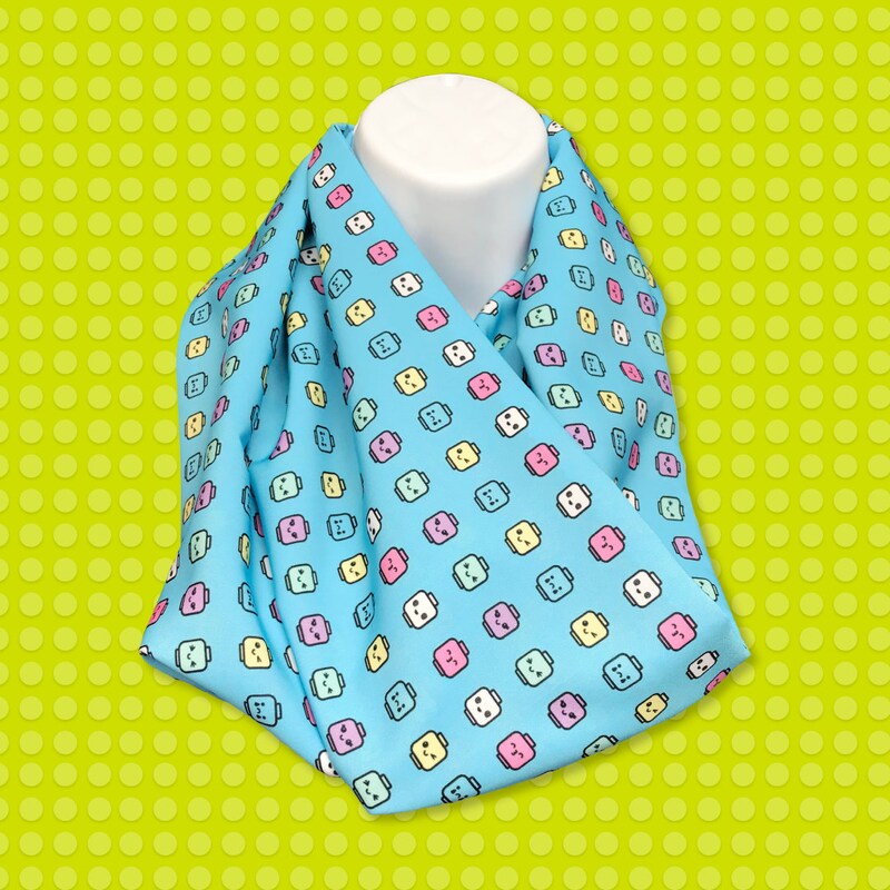 Legos Scarf - Etsy UK