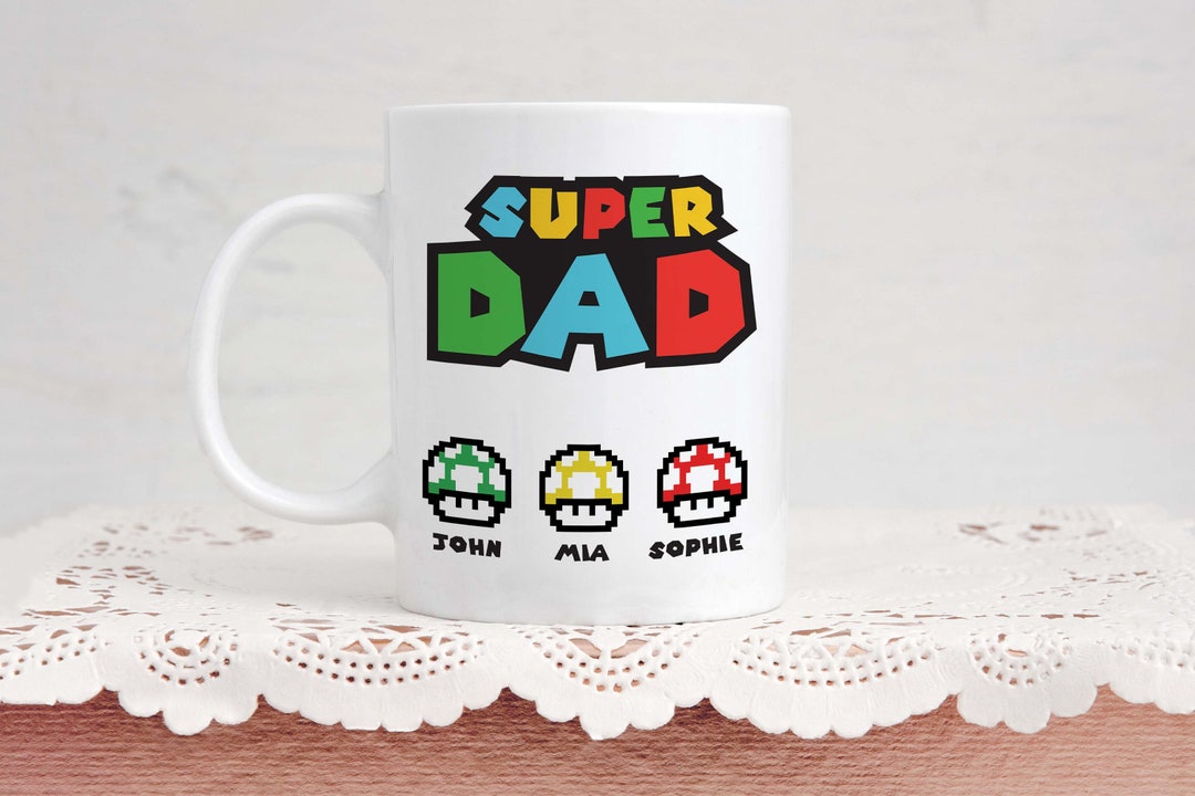 Super Dad Fathers Day Mug, Fathers Day Gift, Gift for Dad, Gift for Him ...