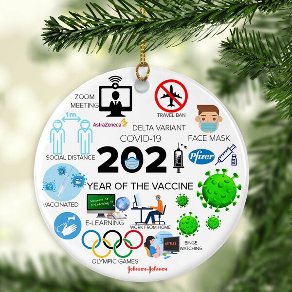 Pandemic Ornament - Etsy