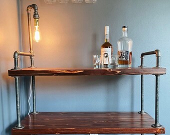 Rustic Bar Cart | Etsy