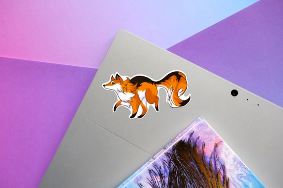 Paper & Party Supplies Cute Wolf Stickers Sticker Sheet A5 Glossy Vinyl ...