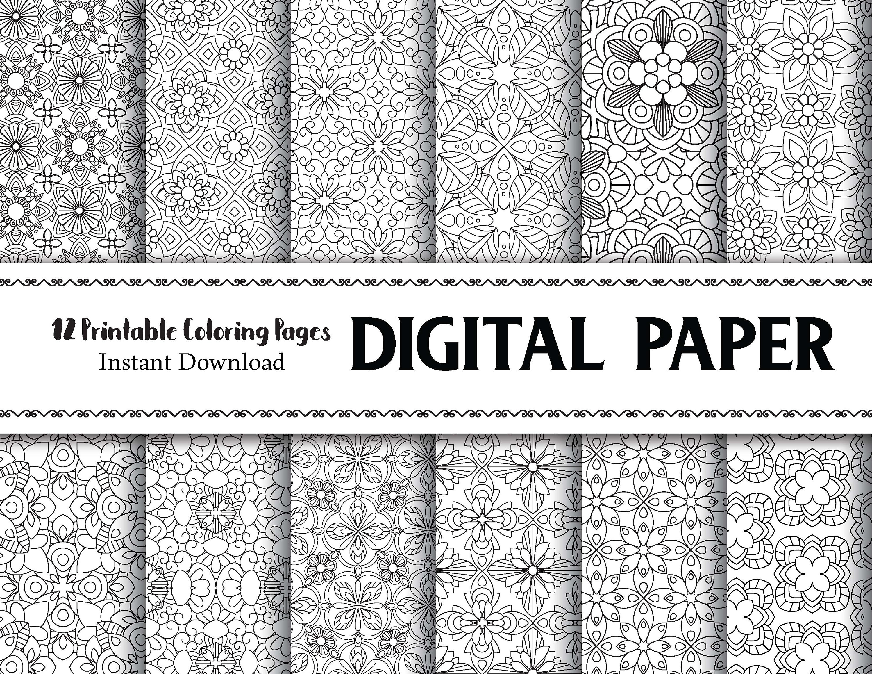 Newspaper Coloring Page