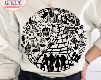 Wizard of Oz Svg - Etsy