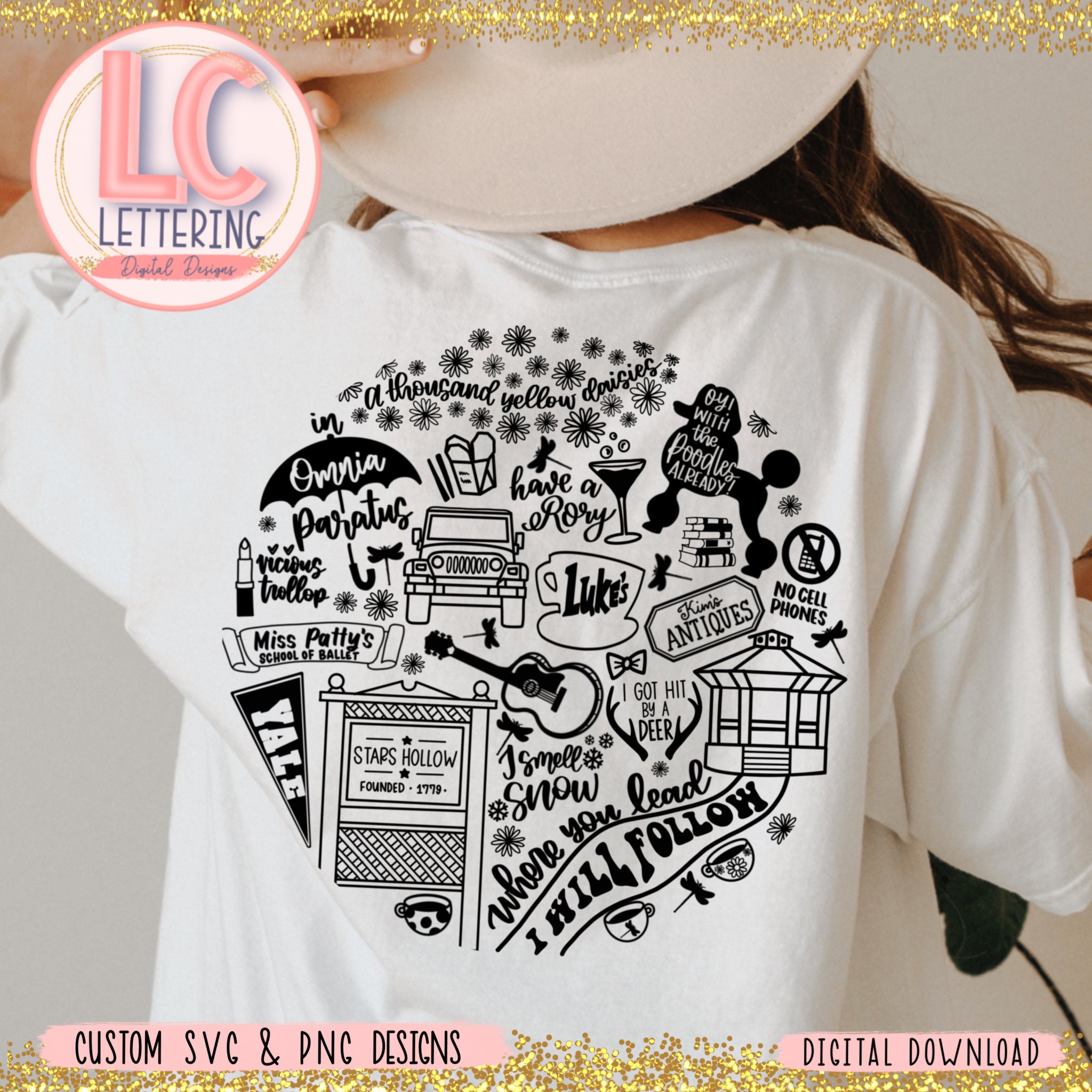 Gilmore Girls Theme SVG/PNG Design | Gilmore Girls Svg/Png | Gilmore ...