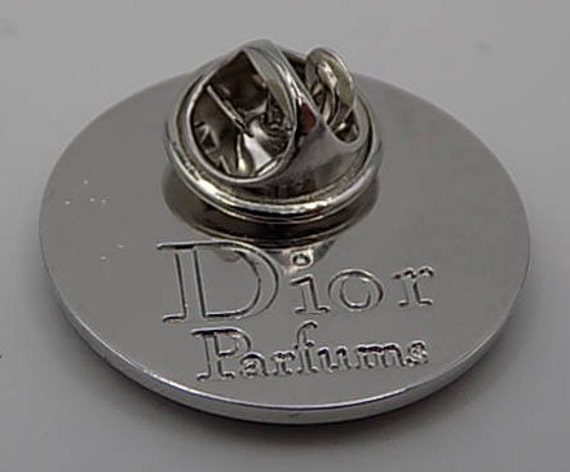 Christian Dior, Vintage Pin, black enameled metal, Di… - Gem